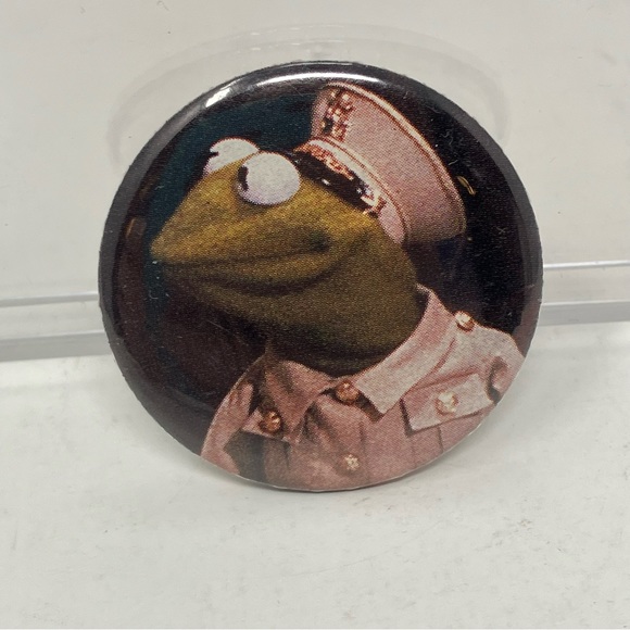 Accessories | Kermit The Frog Button Pin | Poshmark